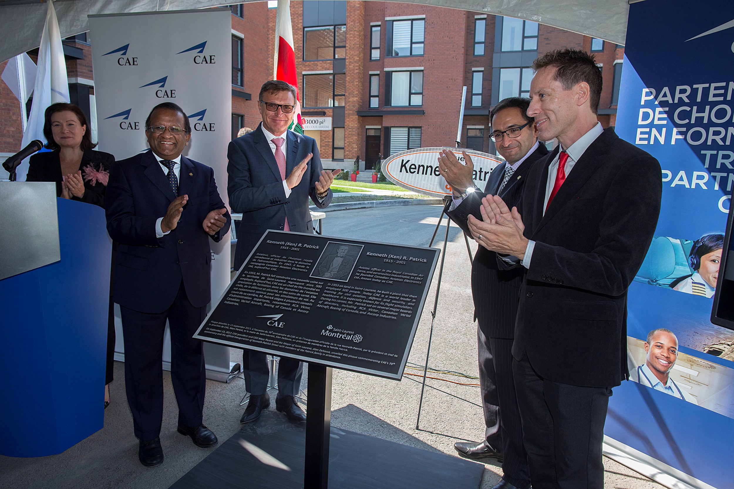Montreal homenajea a Kenneth Patrick, fundador de CAE - Noticias ...
