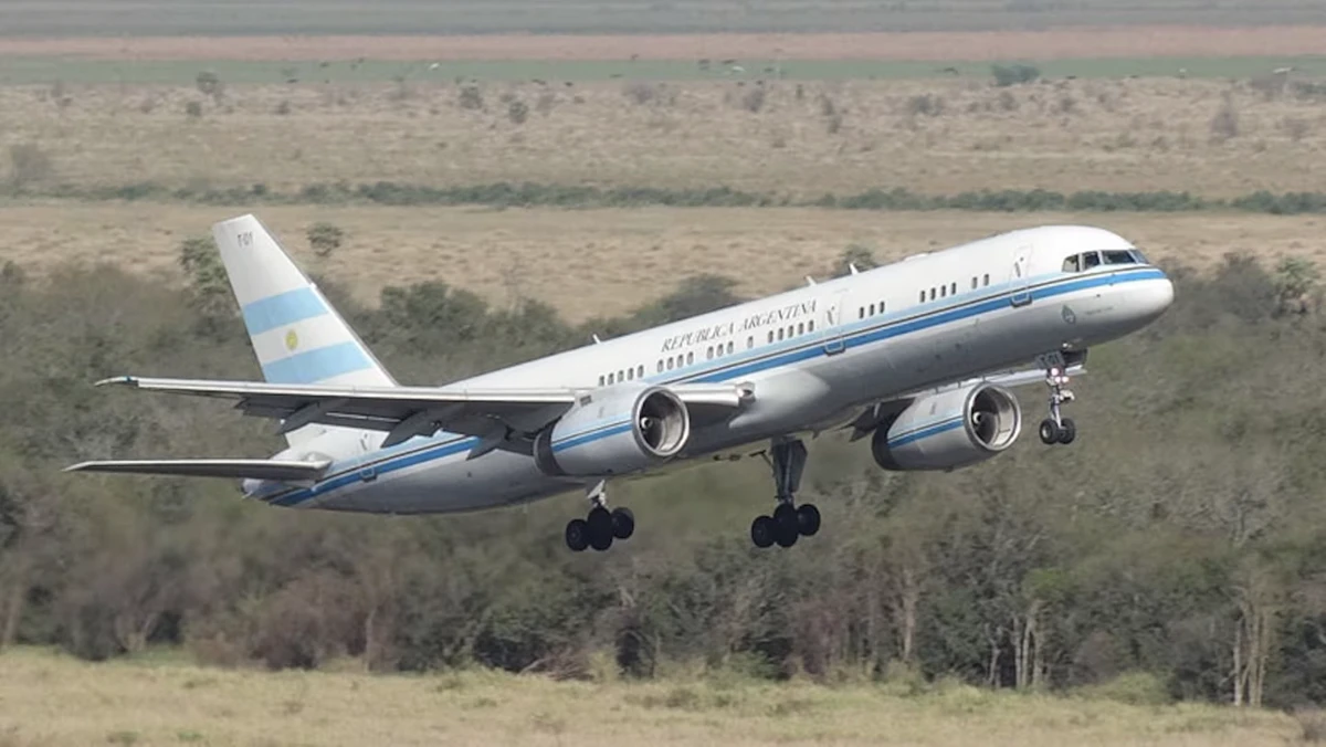 Adiós al famoso Boeing 757-200 Tango 01 argentino - Noticias Airline92 ...