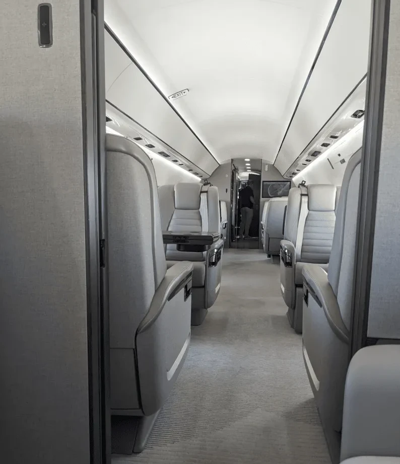 Llegó a Punta del Este el jet ejecutivo Gulfstream G70 - Noticias ...