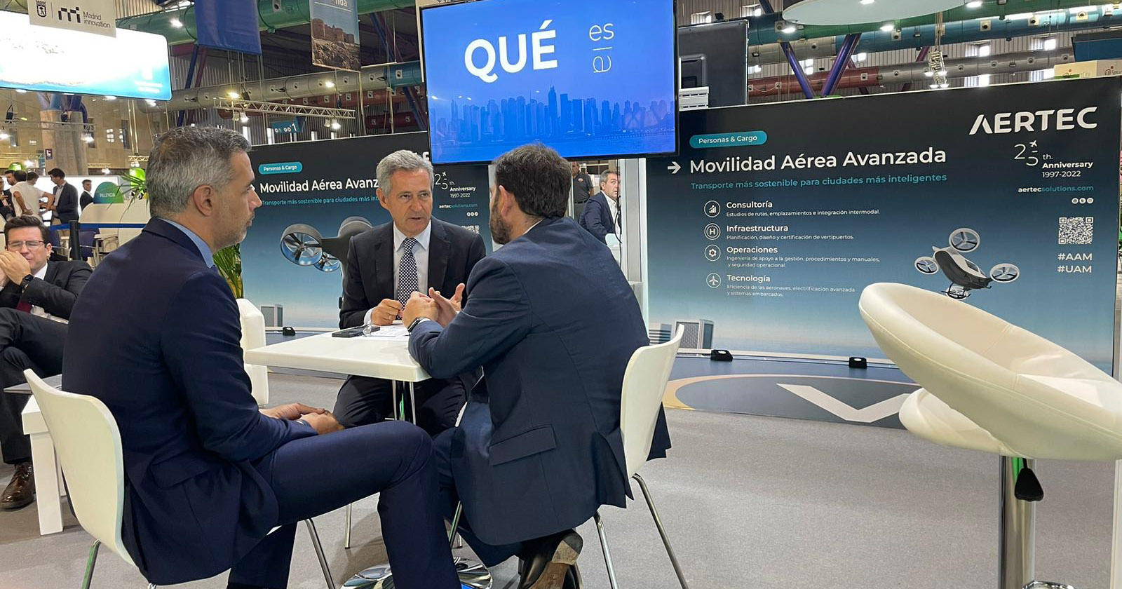 Aertec muestra en S-Moving sus capacidades sobre vertipuertos ...