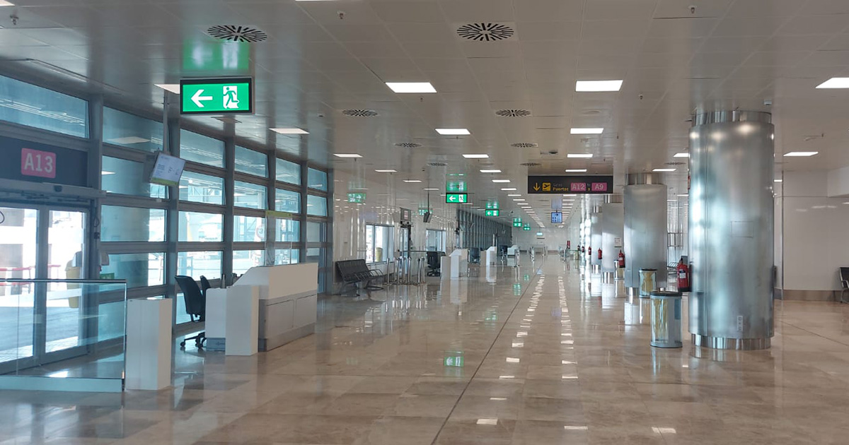Madrid-Barajas abre una sala de embarque de vuelos en remoto en la T1 ...