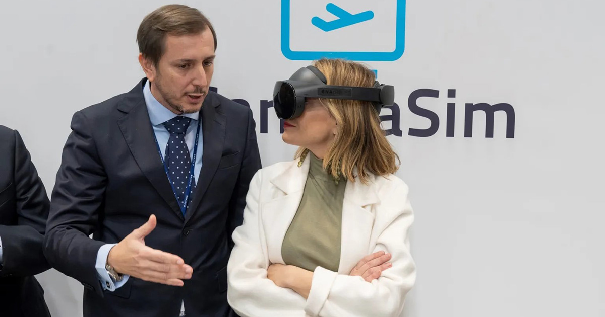 Premiada la plataforma de simulación virtual GammaSIM VR de Enaire ...