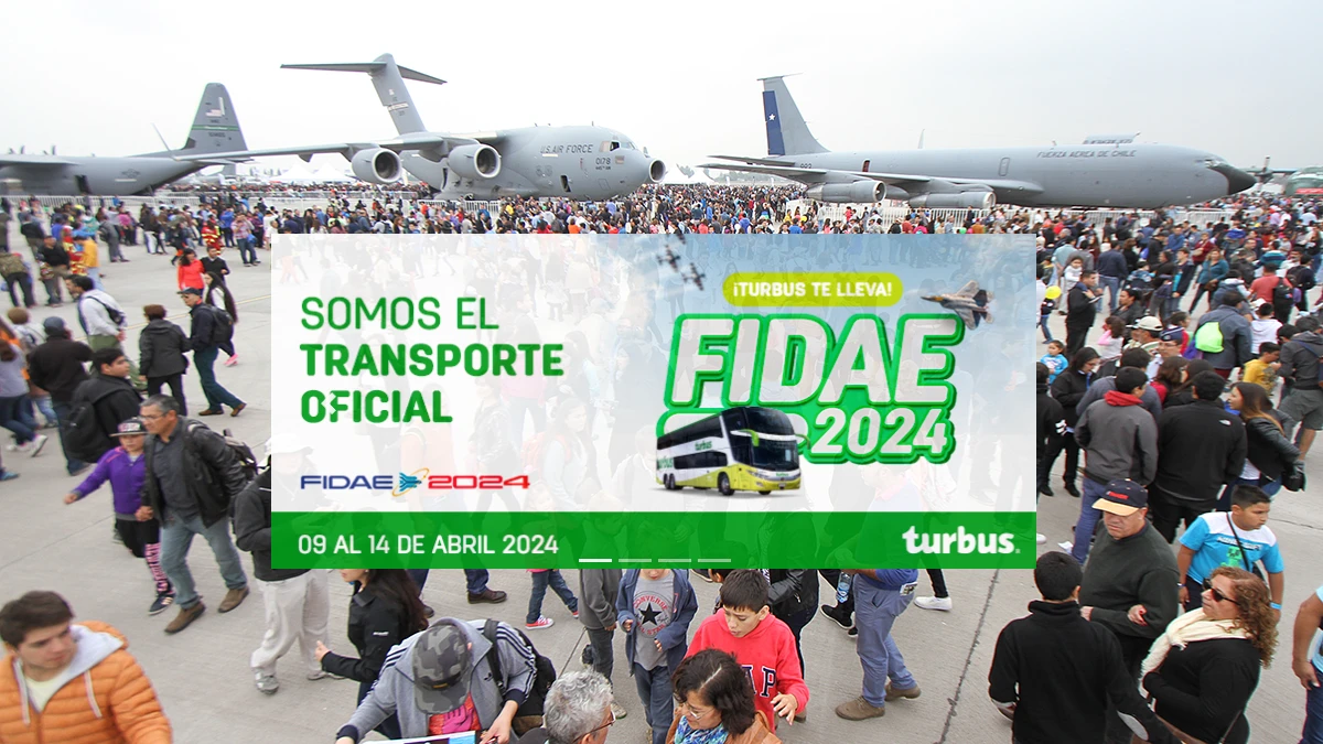 Turbus, el transporte oficial de FIDAE 2024 - Noticias Airline92 ...