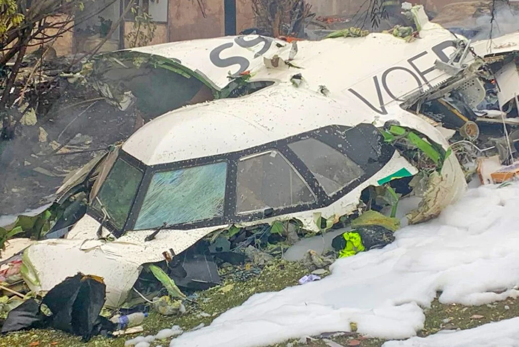 La secuencia previa a la tragedia del ATR 72 de Voepass en Brasil ...