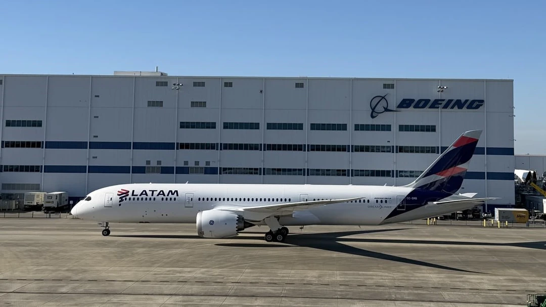 LATAM suma su primer Boeing 787-9 con motores GEnx - Noticias Airline92 ...